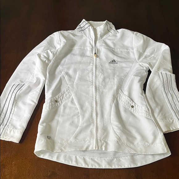 adidas | Jackets & Coats | Adidas Classic White Track Jacket | Poshmark